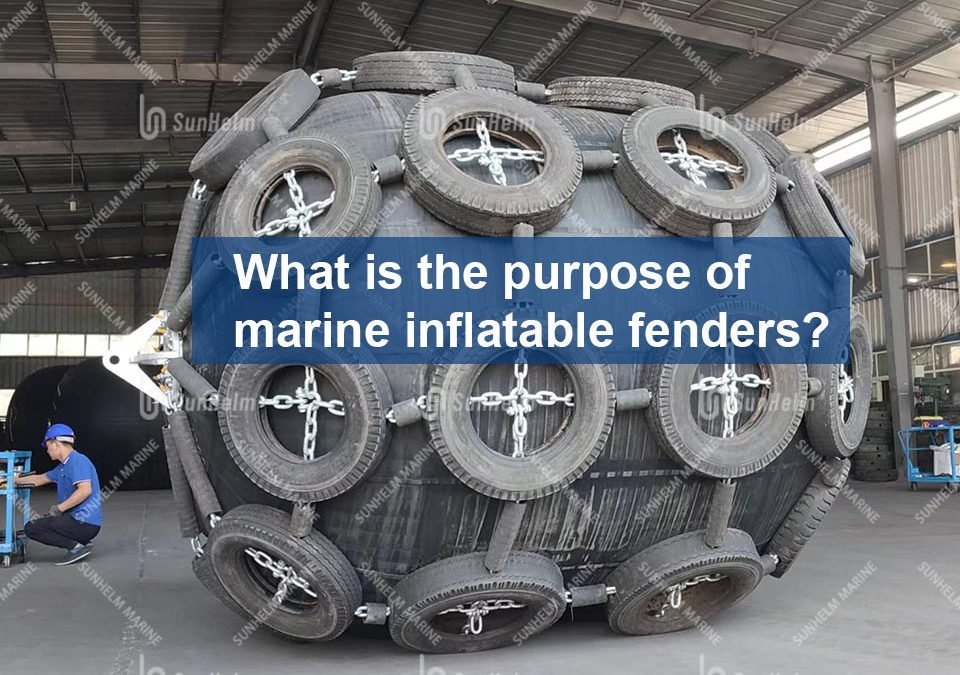 What is the purpose of marine inflatable fenders? - SunHelm Marine