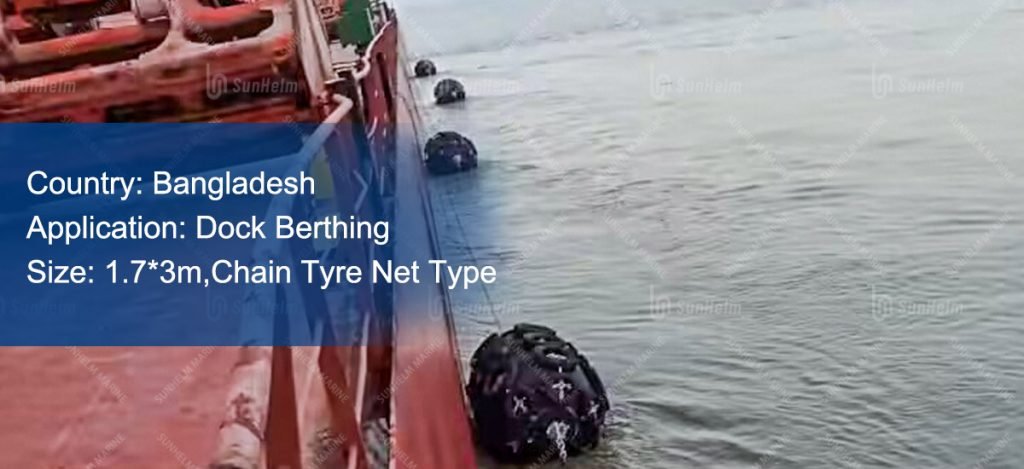 Pneumatic Fender - SunHelm Marine