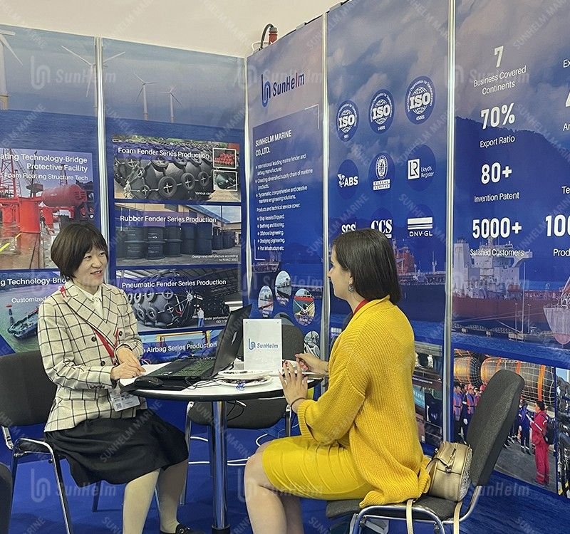 We have R&D technicians and large factories - SunHelm Marine