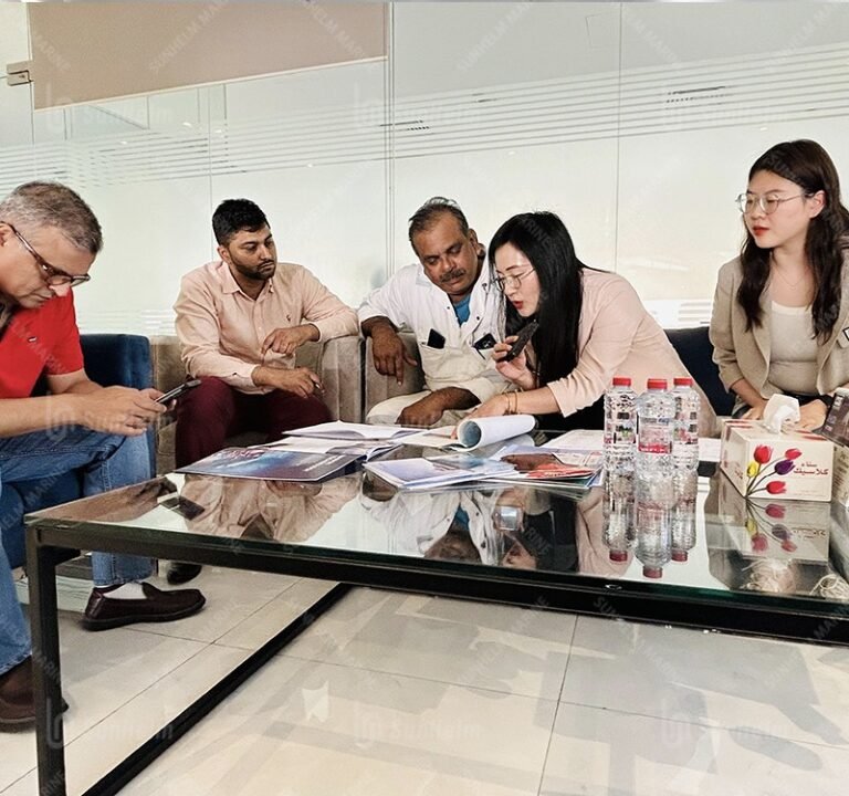 We have R&D technicians and large factories - SunHelm Marine