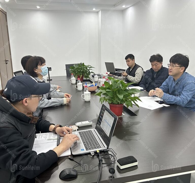 We have R&D technicians and large factories - SunHelm Marine