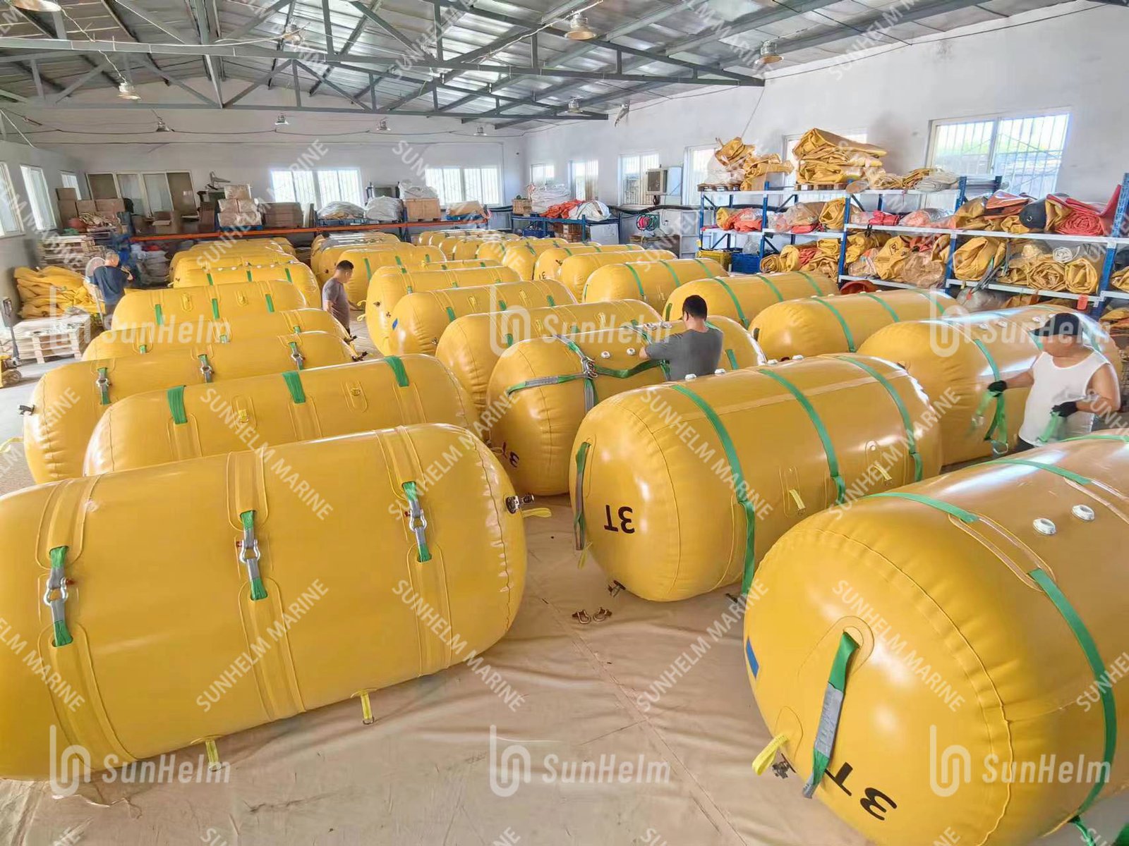 Characteristic of air lifting bags - SunHelm Marine