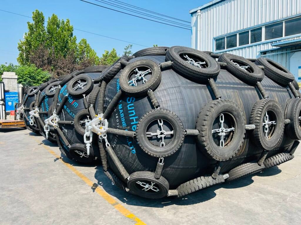 Why use Pneumatic fenders in ship-to-ship operations？ - SunHelm Marine
